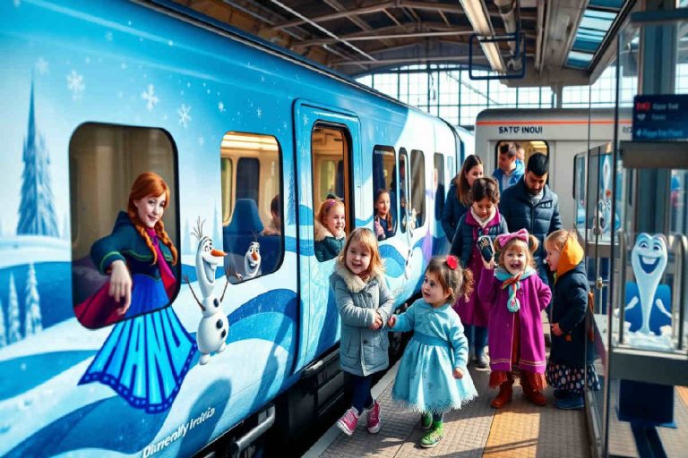 Milano-Disneyland Paris in treno: la magia di Frozen per famiglie a ...